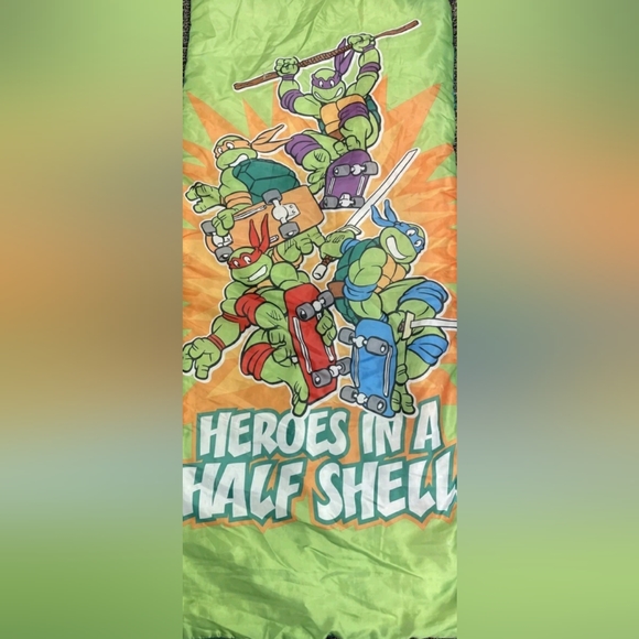 Nickelodeon | Bedding | Teenage Mutant Ninja Turtles Sleeping Bag Nickelodeon Team Turtles 24 ...